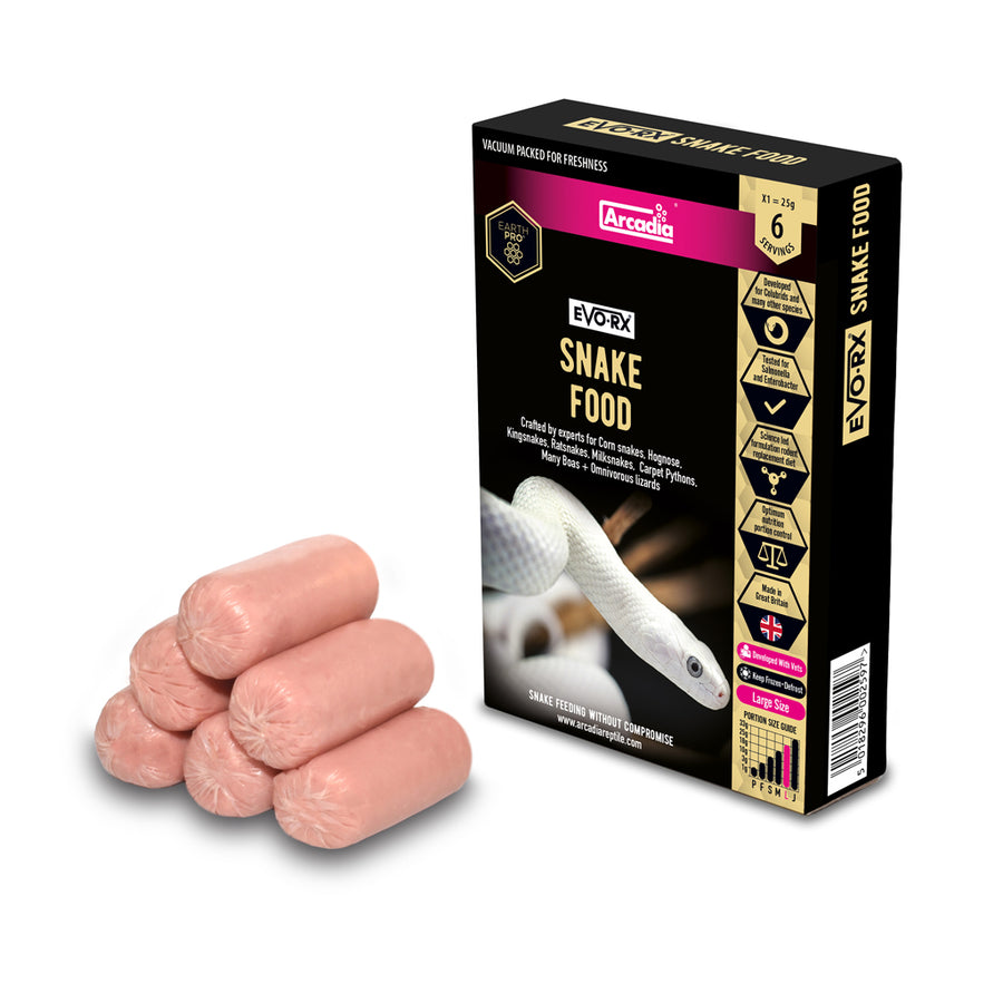 EvoRx Snake Food | Arcadia RX Alternative to Frozen Rodents